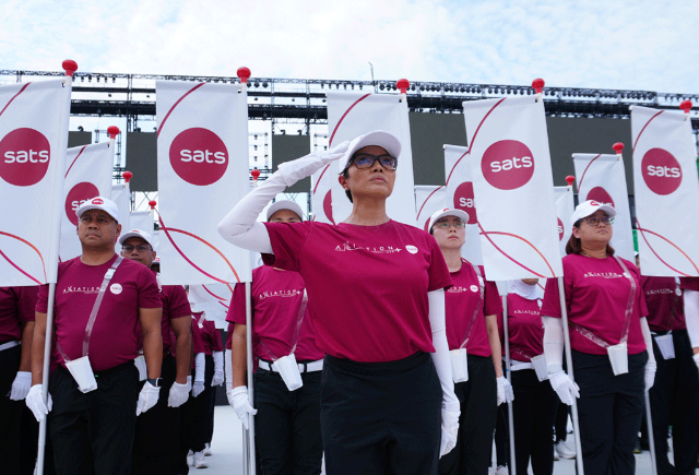 Meet the SATS Contingent Commander at Singapore's 59th NDP - SATS